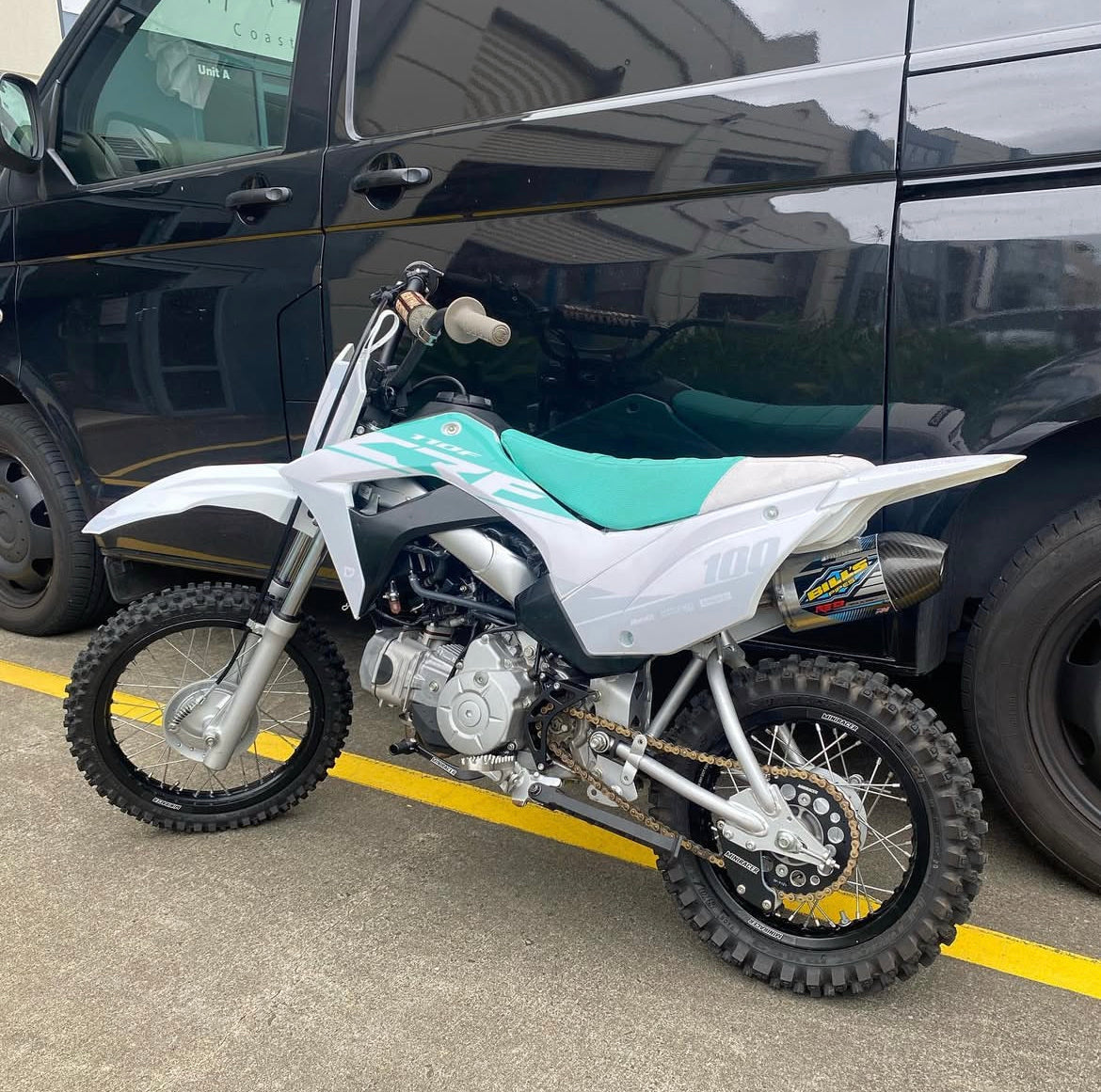 BILLS HONDA CRF 110 19-25 RE-13 FULL SYSTEM – MiniRacer.com.au